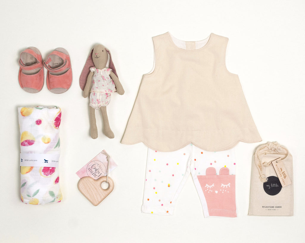 Baby Girl Gift Basket - Dance a baby diddy – Bonjour Baby Baskets ...