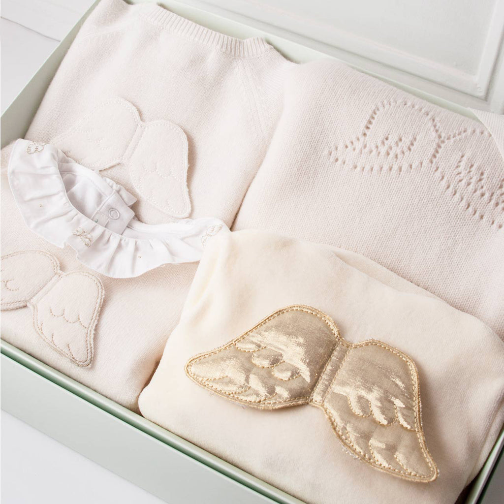 Marie-Chantal Luxury Cashmere Baby Gift Set at Bonjour Baby Baskets – Bonjour Baby Baskets ...