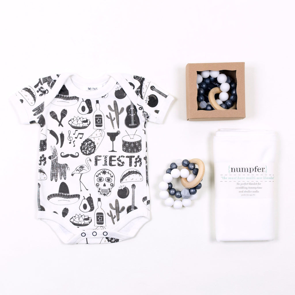 Fiesta Baby Gift Set – Bonjour Baby Baskets - Luxury Baby Gifts