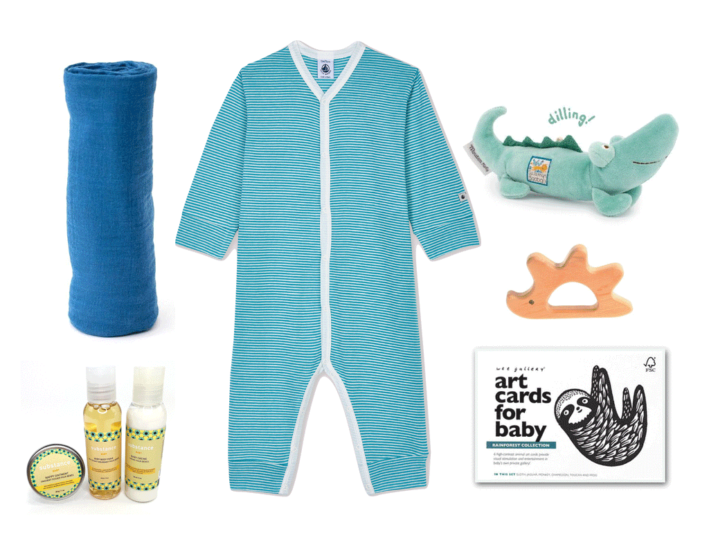Bebe Amore Gift Box – Bonjour Baby Baskets - Luxury Baby Gifts