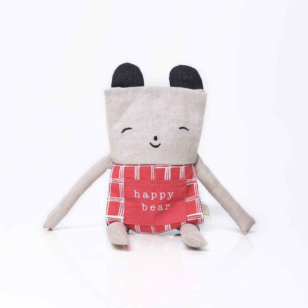 Organic Bear Flippy Toy – Bonjour Baby Baskets - Luxury Baby Gifts